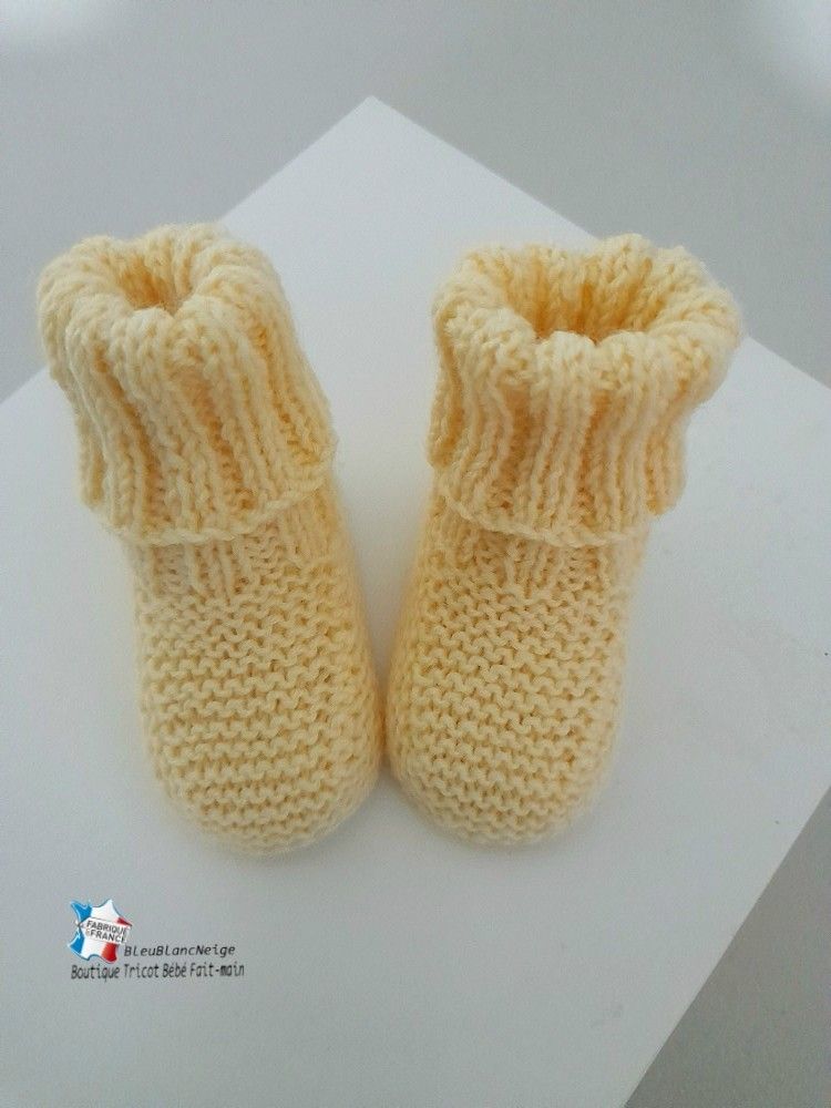 Chaussons Bb Tricot Dbutant