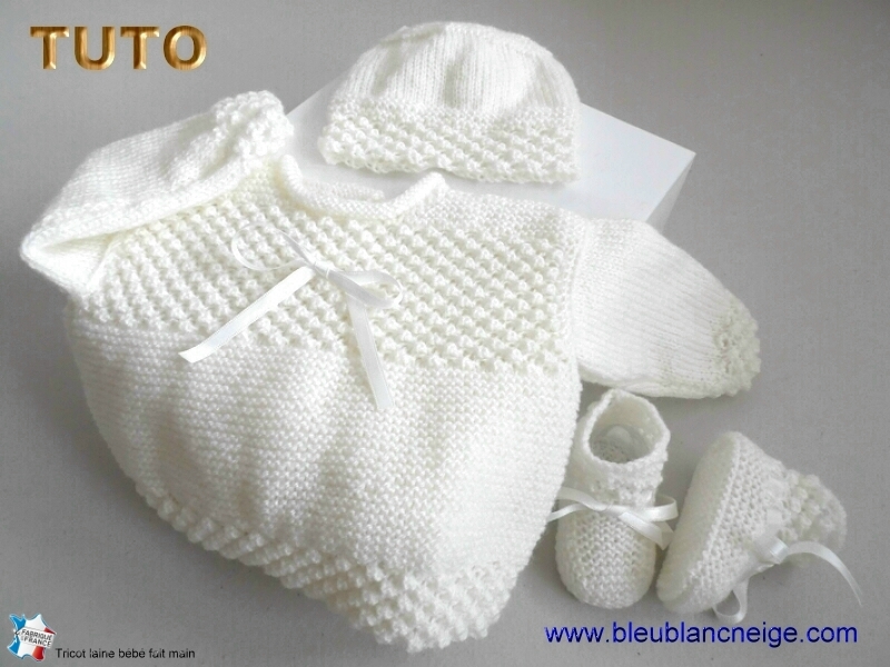 Tuto, tricot bb, tricot bebe, layette, modele, bb Tuto, tricot bb, tricot bebe, layette, modele, bb